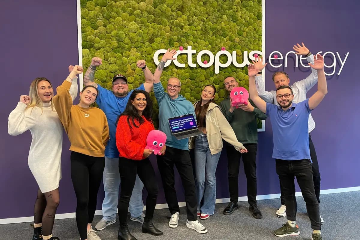 Unser Team: Octopus Energy Kundensupport-Team